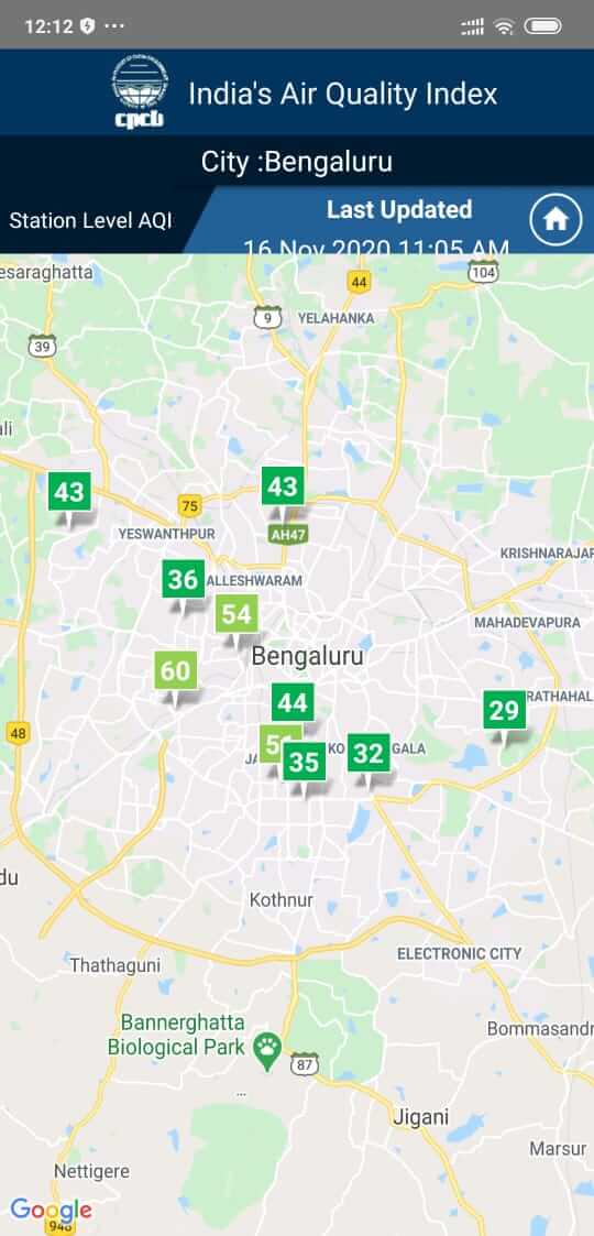 Subdued Deepawali And Rains Keep Air Pollution At Bay In Bangalore ...